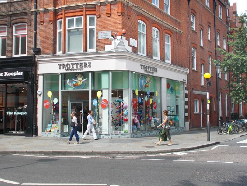Trotters childrenswear shop in London's Chelsea Trotters childrenswear shop in London's Chelsea