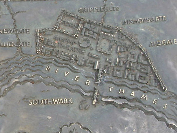 London history - City walls built