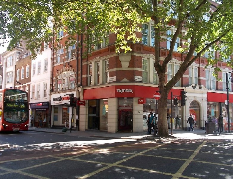 TK Maxx Clothing Store In Central London TK Maxx Clothing Store In Central London